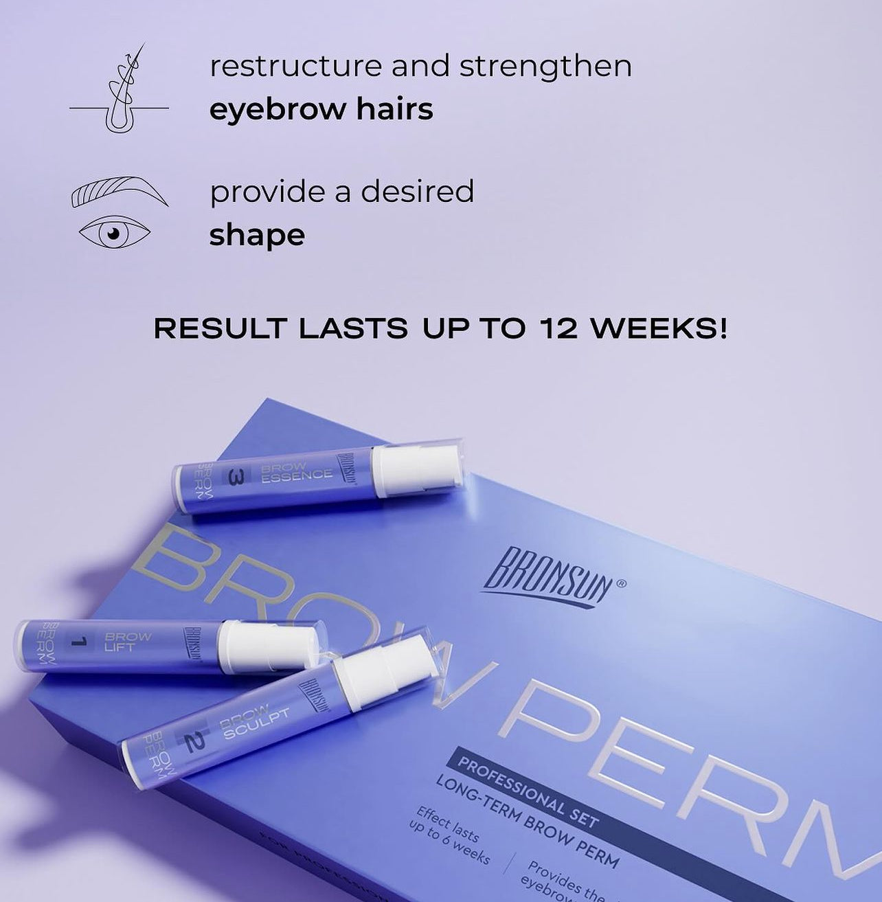 Bronsun Long Term Brow Perm Kit - New Formula – Bronsun USA