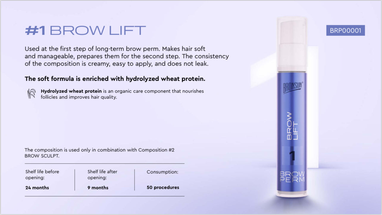Bronsun Long Term Brow Perm Kit - New Formula – Bronsun USA