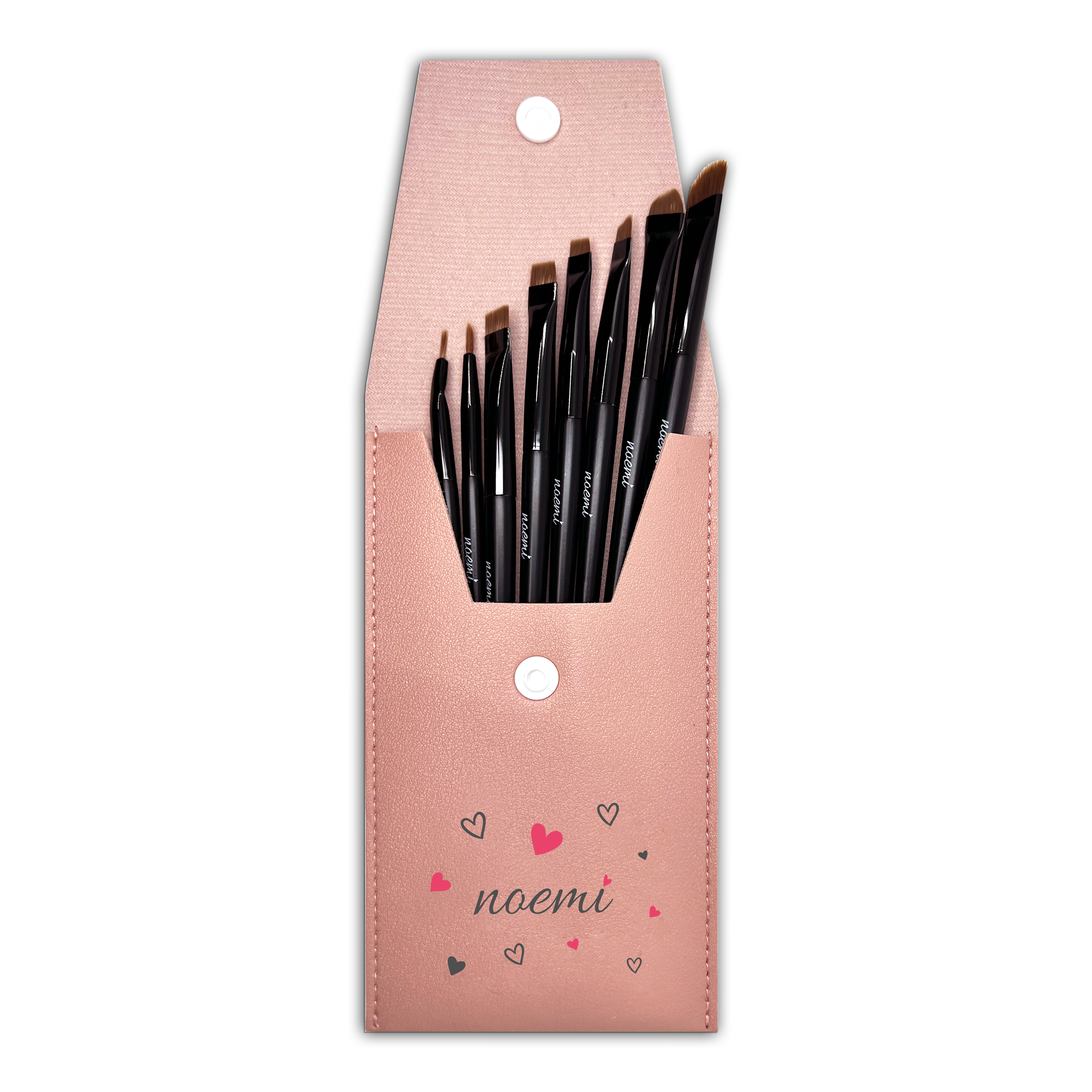 Noemi 8 Piece Brush Set Bronsun Usa